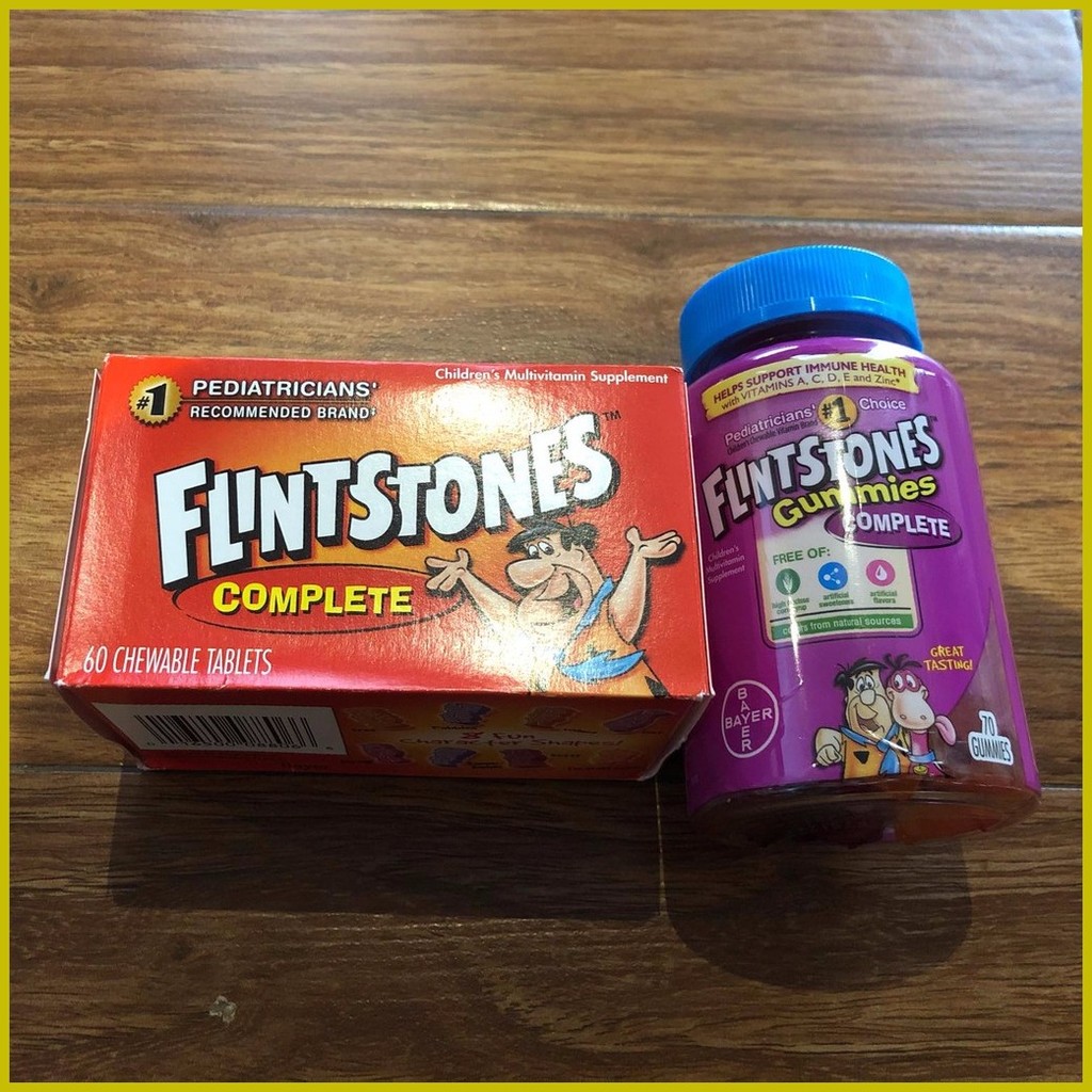 ♨ Flintstones Children's Complete Multivitamin/Multimineral, Chewable ...