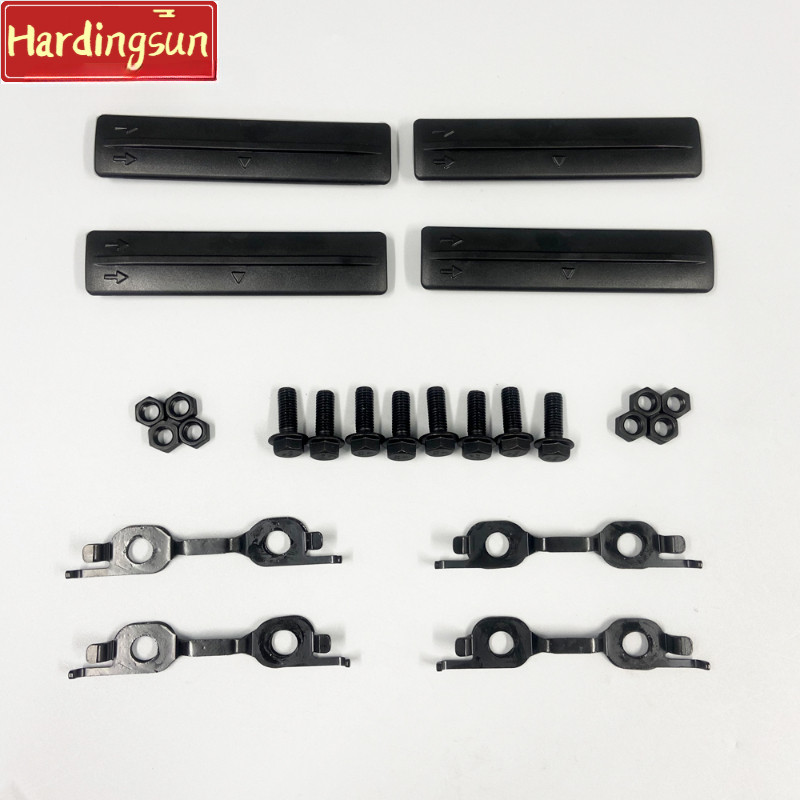 4 Sets Roof Drip Side Finish Moulding Joint Cover for Toyota Rav4 ...