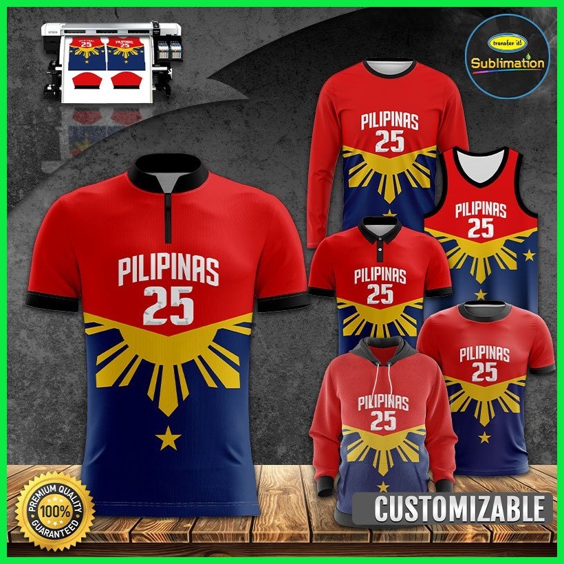 ⚽︎ Transfer it Full Sublimation Customizable Pilipinas Uniform Long ...
