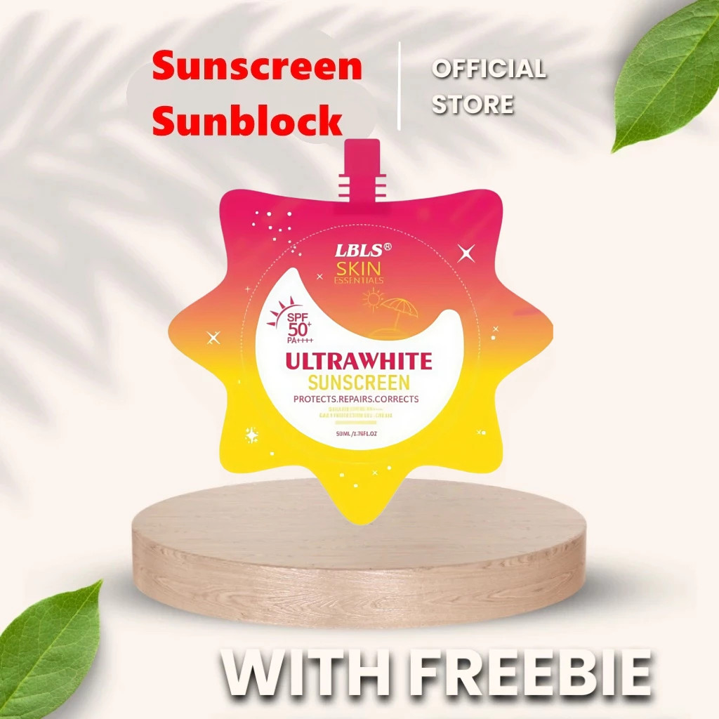 【BUY 1 TAKE 2】50ML LBLS Ultra White Sunscreen Whitening Sunscreen UVA ...
