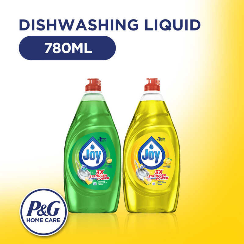 Joy Dishwashing Liquid Kalamansi Lemon 780Ml Bottle | Shopee Philippines