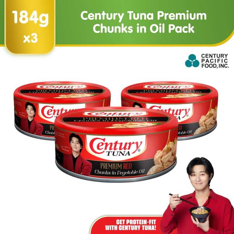 Century Tuna Chunks In Oil 184G Pack Of 3 | Shopee Philippines