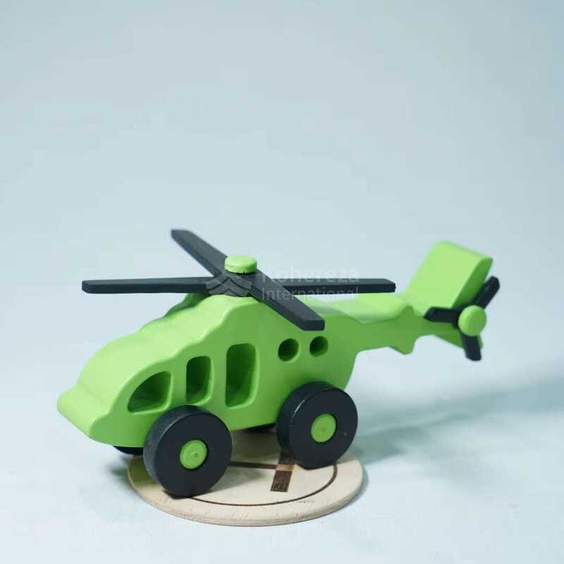 Classic wooden helicopter push-pull toys for toddlers, walkers, and ...