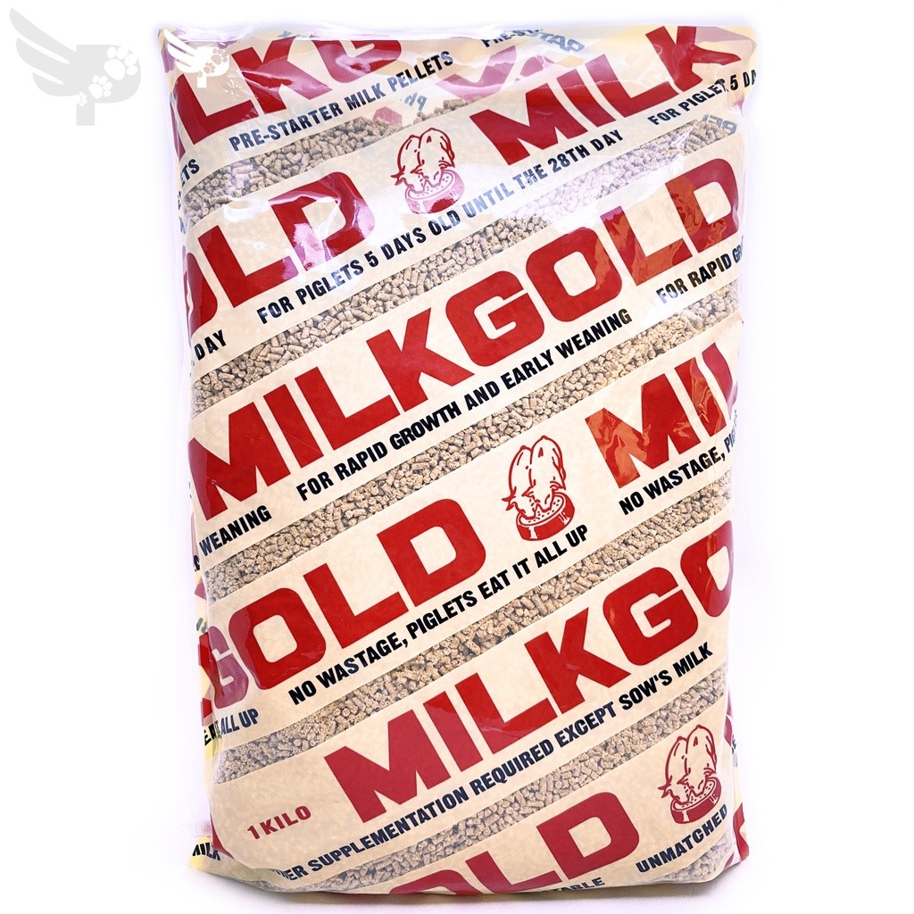 MILKGOLD Pre-Starter Milk Pellets - 1kg - For Piglets or Biik Feeds ...