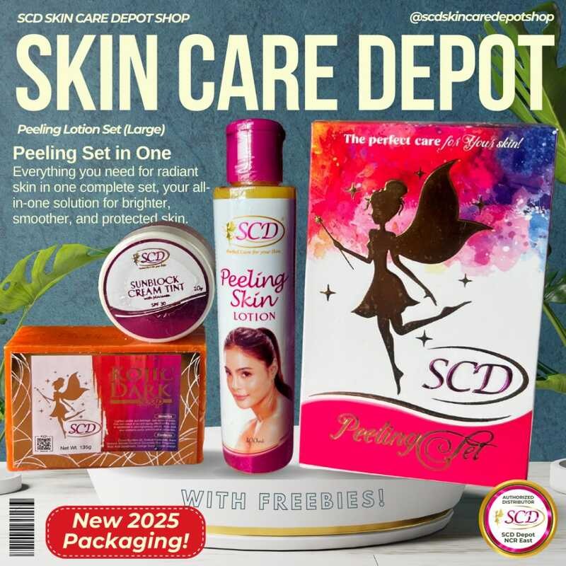 SCD Peeling Set Big (100Ml) W/ FREEBIES (New Packaging 2025) | Shopee ...