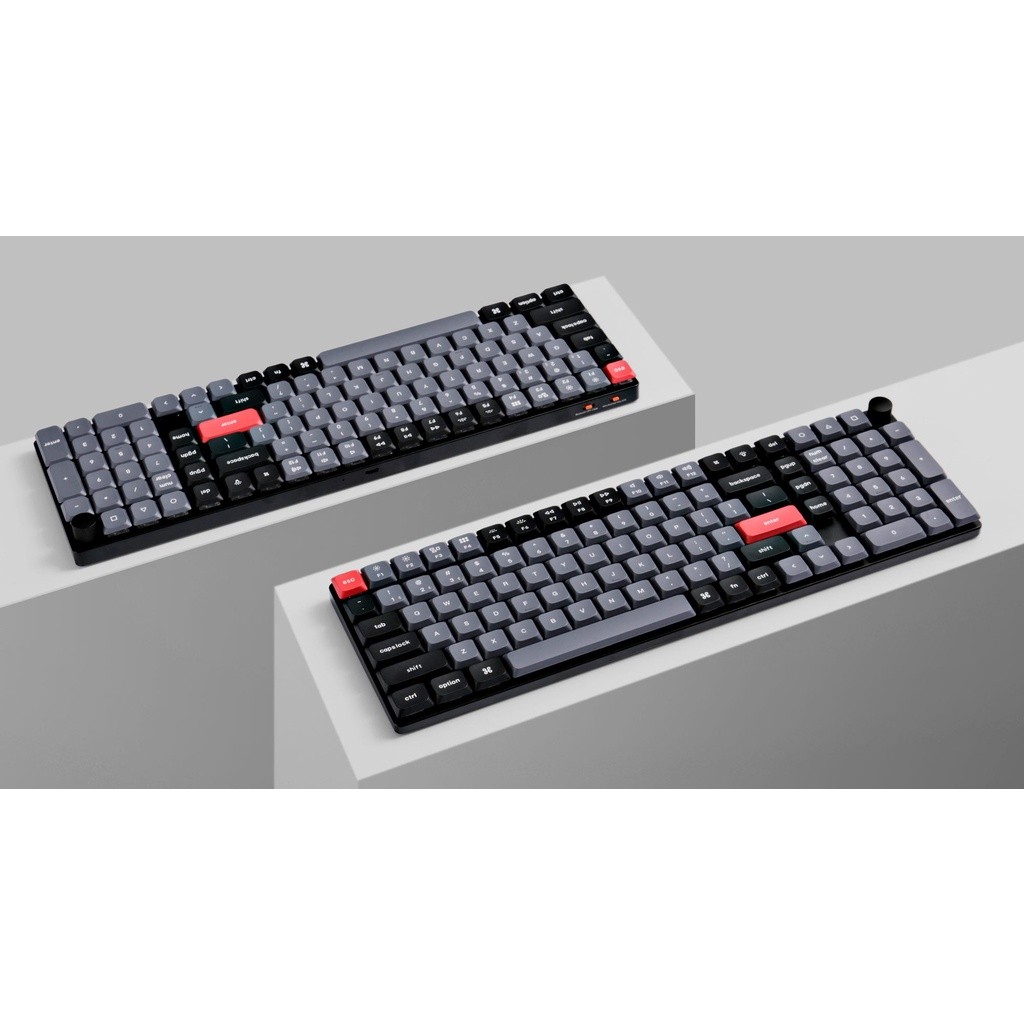 Keychron K17 Pro Ultra-Slim Wireless QMK/VIA Custom Mechanical Keyboard ...