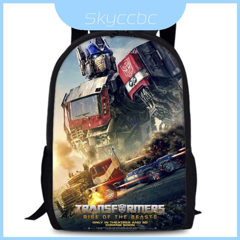One Transformers Trendy 15-inch Unisex Backpack With Print Custom ...