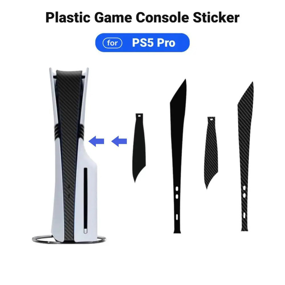 For PS5 Pro Console Middle Sticker PS5 Pro Anti-scratch Digital Optical ...