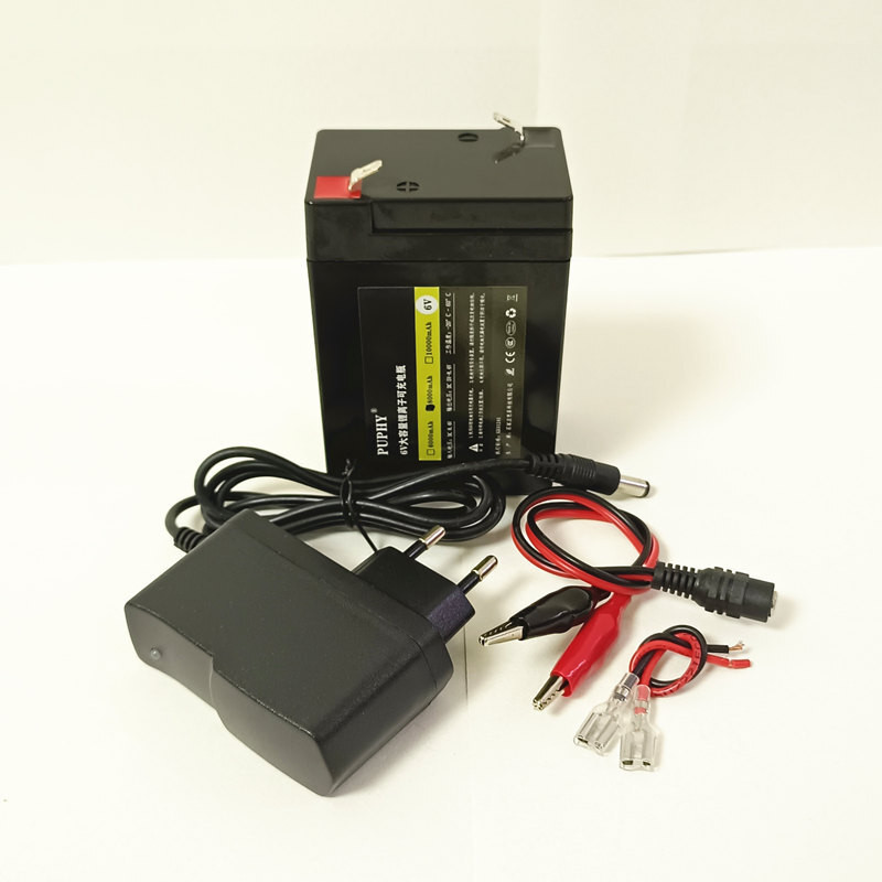 Pyy® 6V 10Ah 8Ah Li-Ion Lithium Ion Rechargeable Battery Kids Cars /Toys/Electronic Scales Power ...