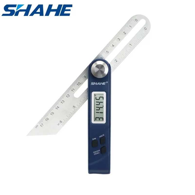 0-360 SHAHE Degree T-Bevel Gauge & Protractor 2-in-1 Digital Angle ...