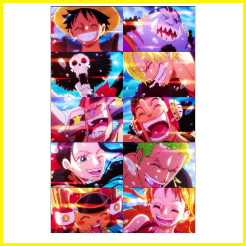 ONE PIECE Wano Arc PHOTOCARDS or STICKERS Set 10pcs per set | Shopee ...