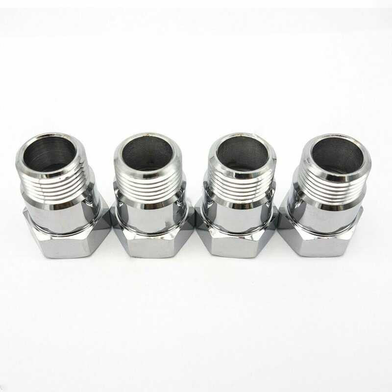 SK 4Pcs O2 Oxygen Sensor Test Pipe Extender Spacer Adapter Steel At ...