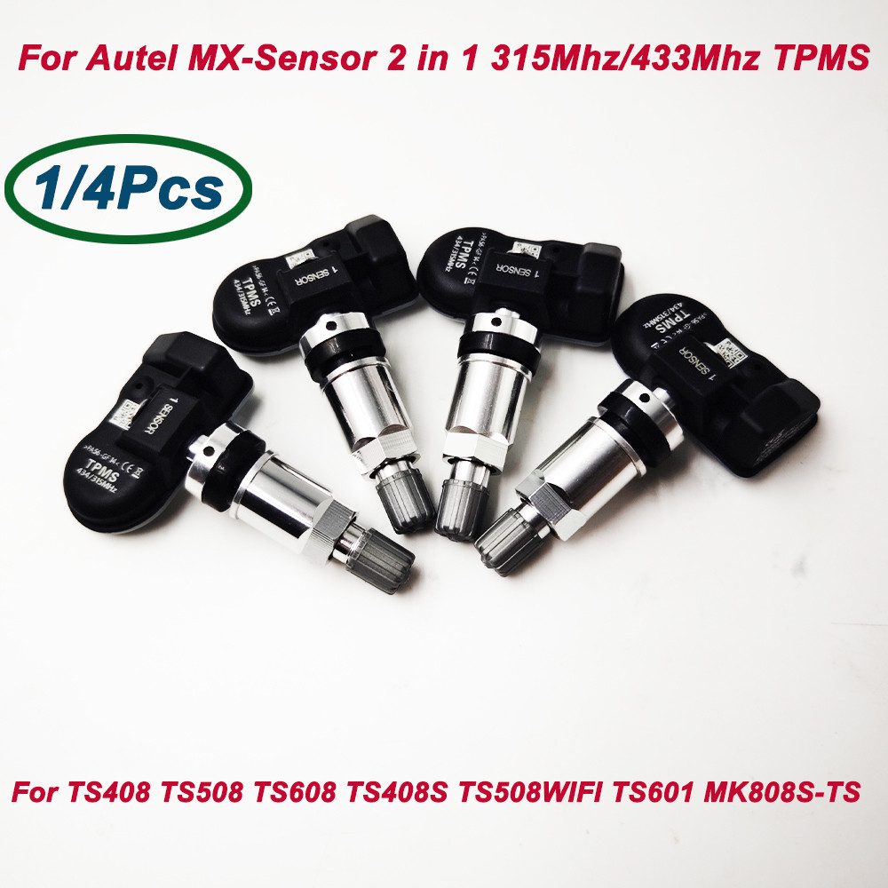 New Universal Autel MX Sensor 2 in1 Dual (315Mhz + 433Mhz) TPMS MX ...