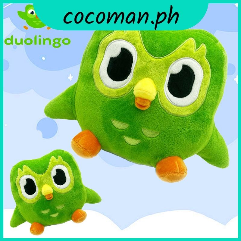 30cm Cute Green Duolingo Owl Plush Toy Duo Plushie of Duo The Owl ...