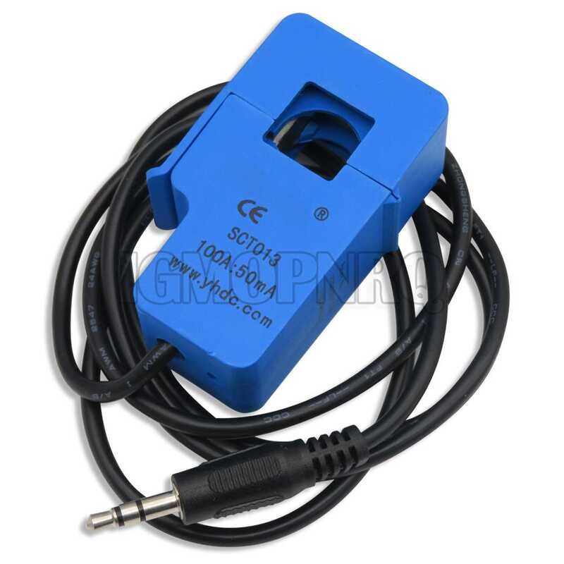 SCT-013-000 1PCS 100A 50MA Sensor Non-invasive Split Core Current ...