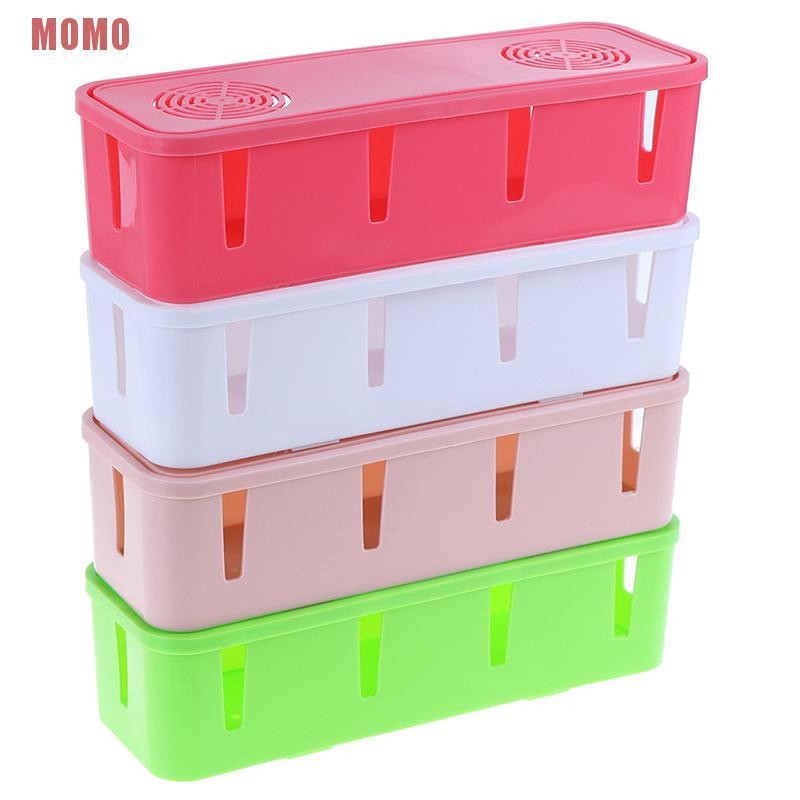 in stock MOMO Table Cable Power Plug Storage Box Case Cord Wire Socket ...