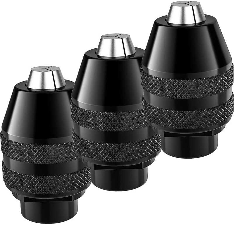 Ketyless 4486 Universal Chuck Keyless for Dremel Rotary Tools Mini ...