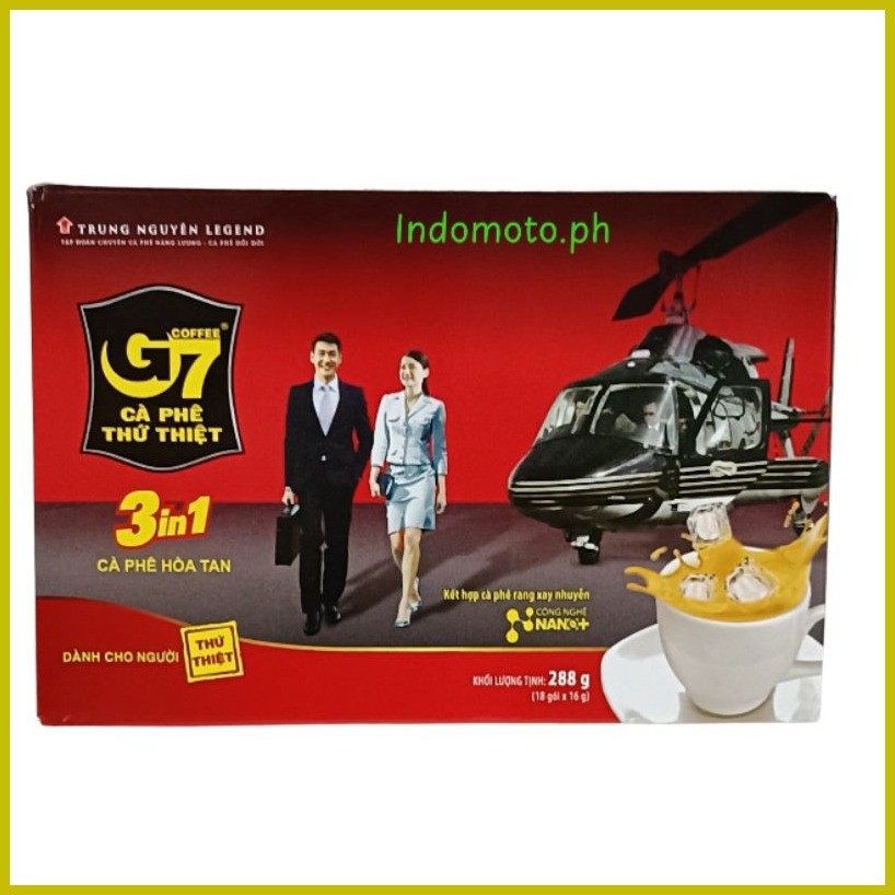 Trung Nguyen Legend G7 Real Coffee 3-in-1 Instant Coffee 288 g (18 sachets x 16 g) | Shopee ...