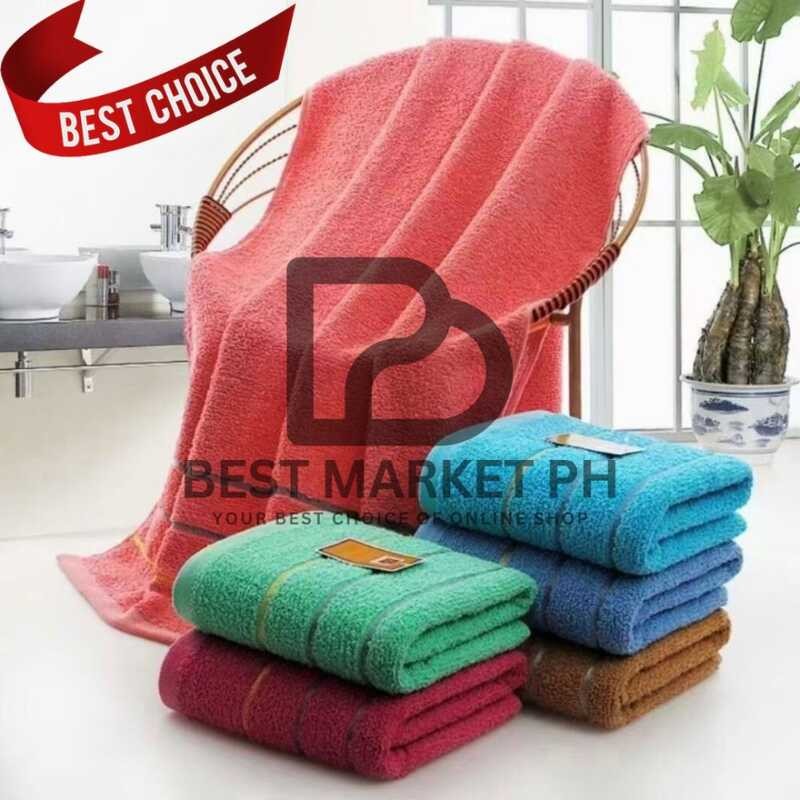 BM Gold Stripes Premium Cotton Quick Dry Cannon Bath Towel (Tuwalya ...