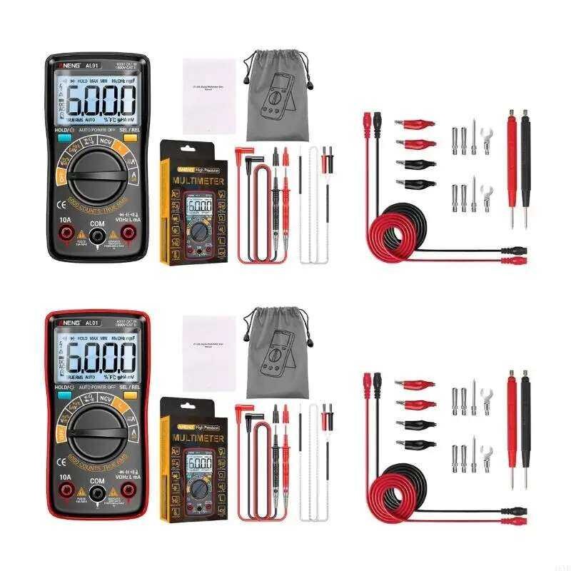 1 15Yf Digital Multimeter 6000 Count Meter Ohmmeter For NCV Test 6 ...