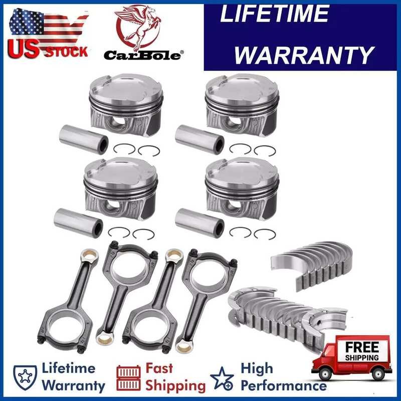 Piston Kit N T Engine Con Rods Bearing Ring For I B | Shopee Philippines