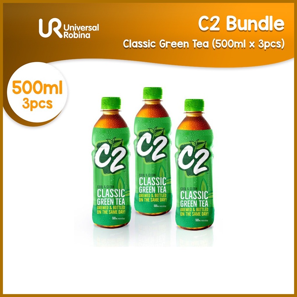 3 x C2 Classic Green Tea (500ml) | Shopee Philippines