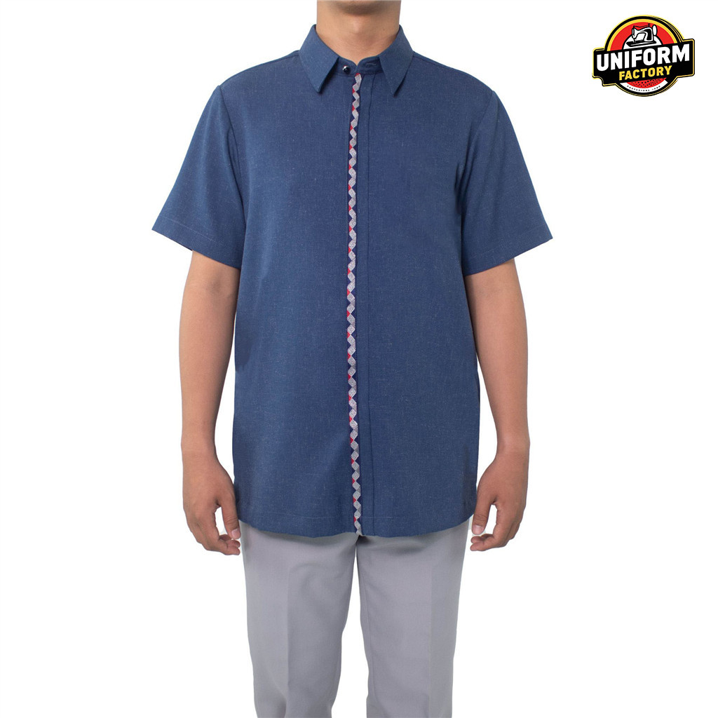 Deped uniform 2025 2026 Sublimation Men's Large Size Teacher's Shirt ...