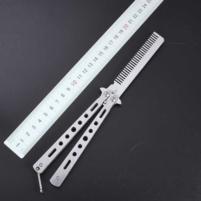 Butterfly Unfinished Training Knife CSGO Game Same Style Swinging Knife ...