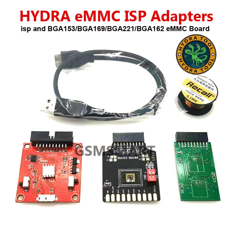 Adapters Tool With Emmc And ISP Pinouts USB 3.0 Port For Hydra Dongle ...