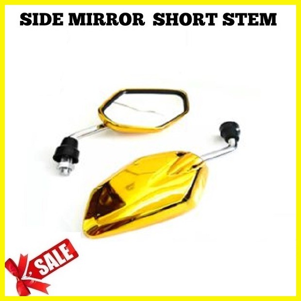 ⭐ ∈ § HONDA PCX 160 - Motorcycle Rear View Side Mirror Short Stem ...