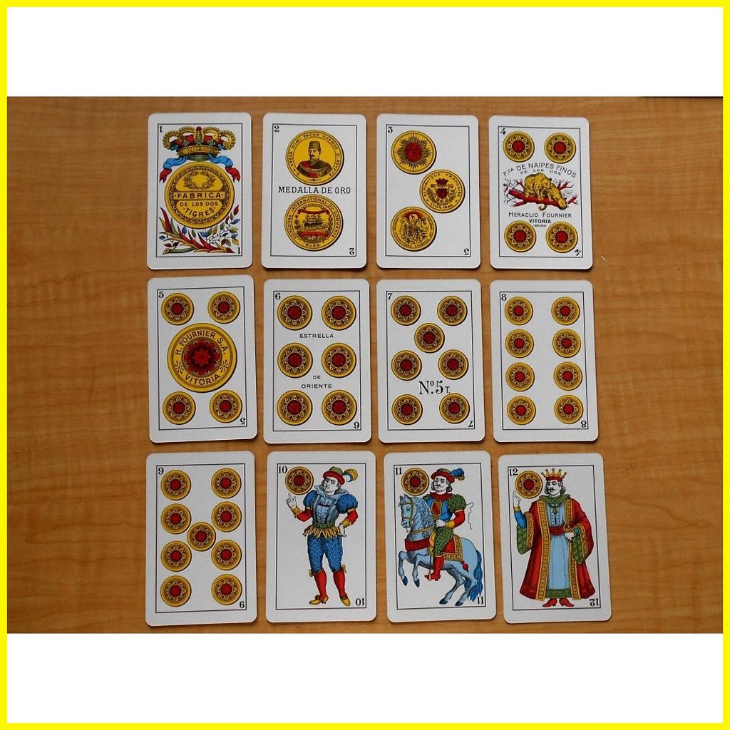♒ ♂ (4 DECKS ) ORIGINAL Heraclio Fournier - Vitoria Spanish Playing ...