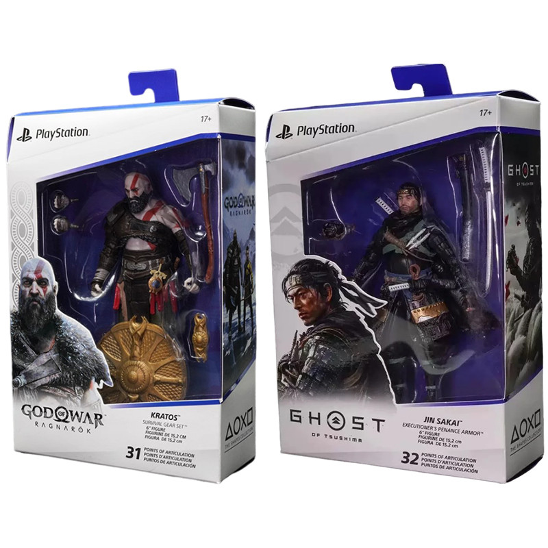 Kratos Figura God Of War 5 Action Figures Game Ps4 Ghost Of Tsushima ...