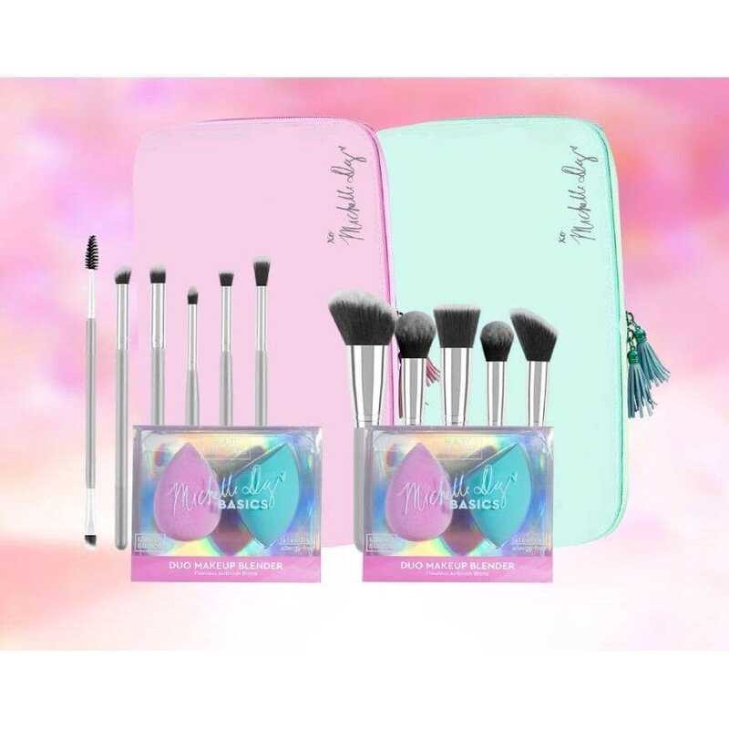 Face Set Michelle /Michelle Basic Eye Brush Set/Michelle Dy Sponge Make ...