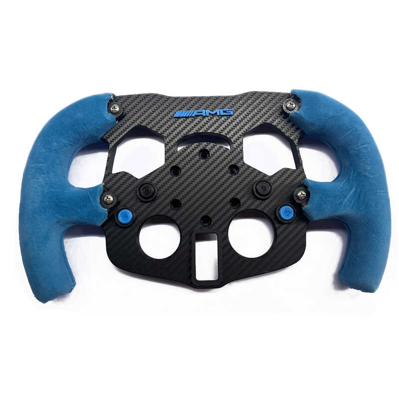 Easy Customized Install Suede Grips F1 Sim Racing Steering Wheel with ...