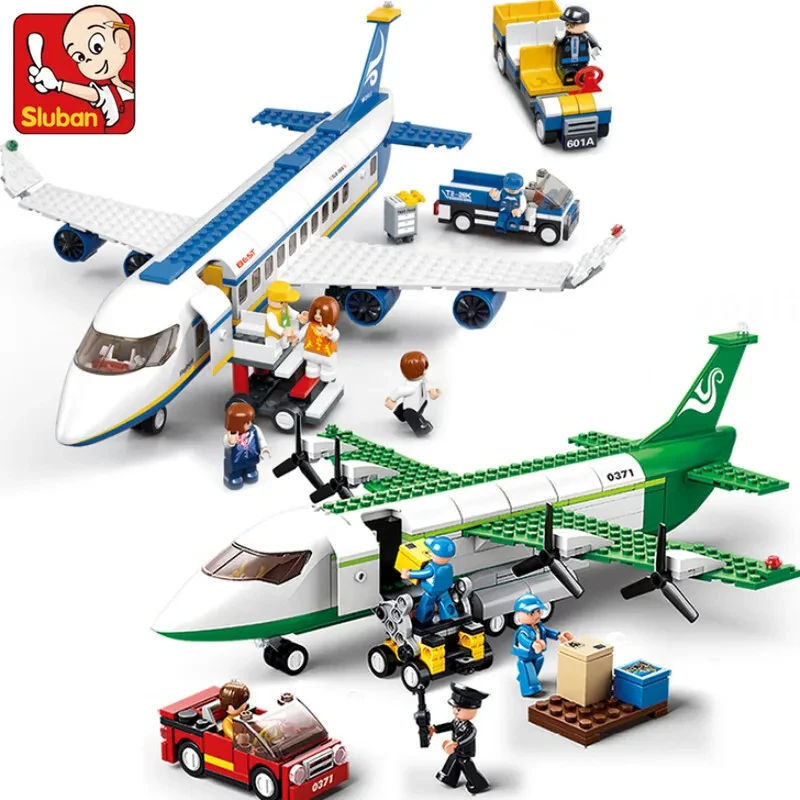 Creative City Airbus Cargo Aircraft Plane Building Blocks Air Ambulance ...
