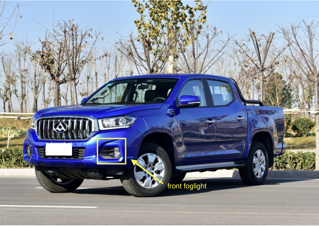 ε (1pcs) Front Foglight frame left / right side for Chinese SAIC Maxus ...