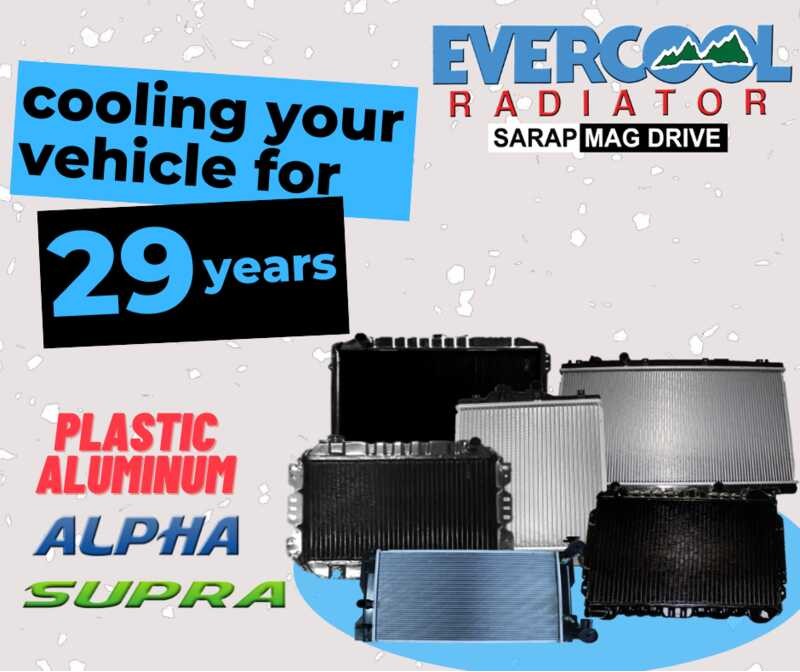 shopee seller LY Isuzu Crosswind 2R M/T 2001-2017 Evercool Alpha ...