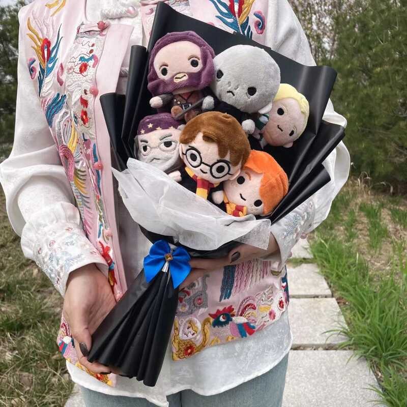 Hermione Potter RON Malfoy Voldemort Plush Toys Handmade Bouquet ...