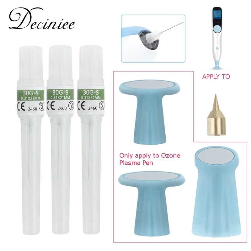 Long Fine/Metal Needles Head For PAA Ozone Fibroblast Plasma Pen Mole ...