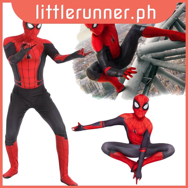 Parker Adult Peter Kids Spider Man Far From Home Cos Bodysuit Spiderman ...