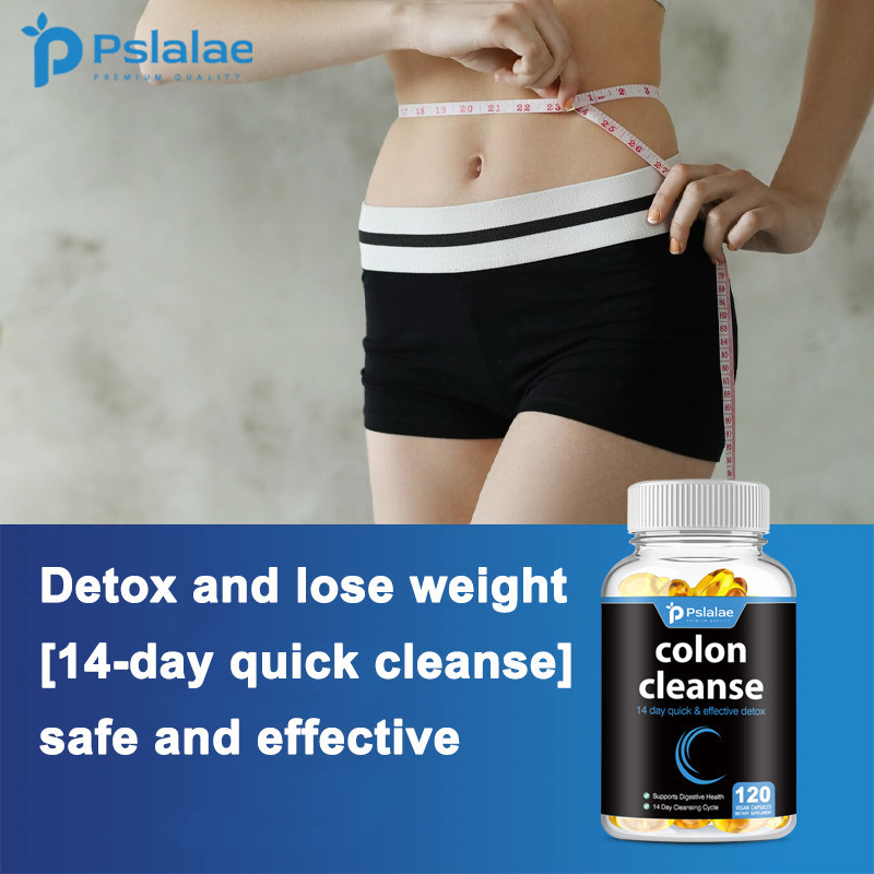 Pslalae Intensive Colon Cleanse with Psyllium Husk Powder, Digestive ...
