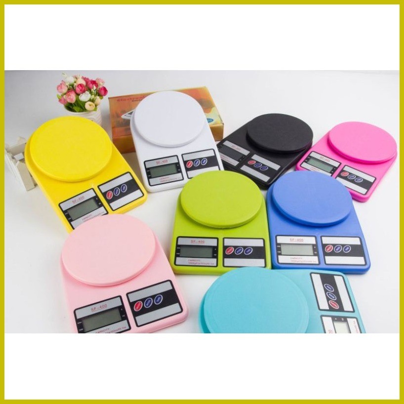 NEW PEACH Colored Kitchen Scale 5kg 10kg sf400 weighing scales baking ...