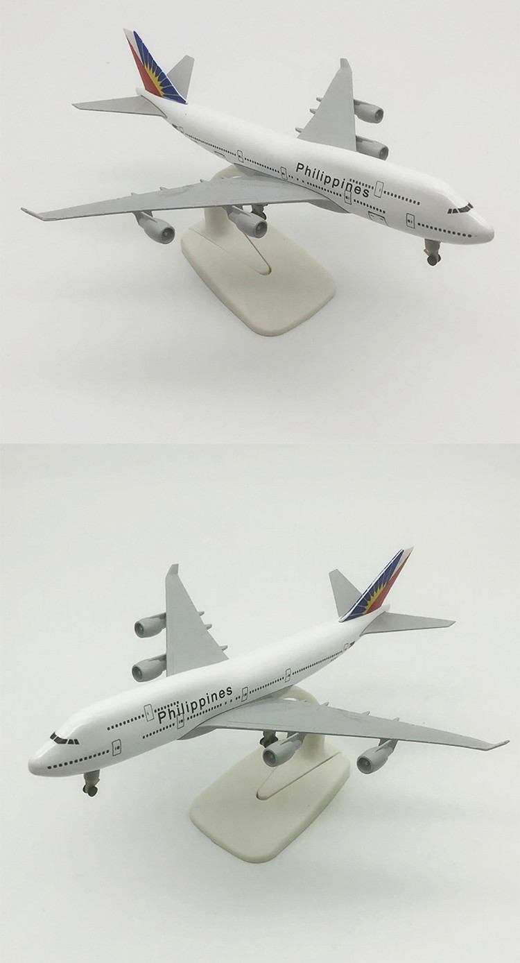20cm Philippine Airlines B747 Metal Diecast Airplane Plane Model ...