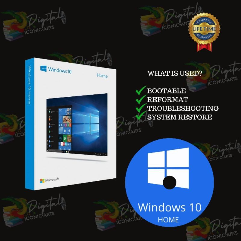 Windows 10 Home Pro x64 | BOOTABLE INSTALLER by DIGITAL-ICONIC-ARTS ...