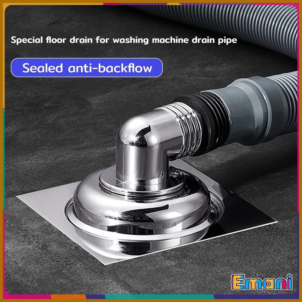 Em Washing Machine Floor Drain Connector Deodorization Anti-Overflow ...