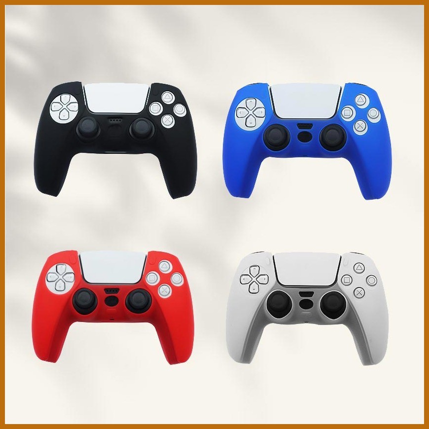 SOYACAR】Ps5 Controller Case Playstation Gamepad Silicone Skin Cover ...