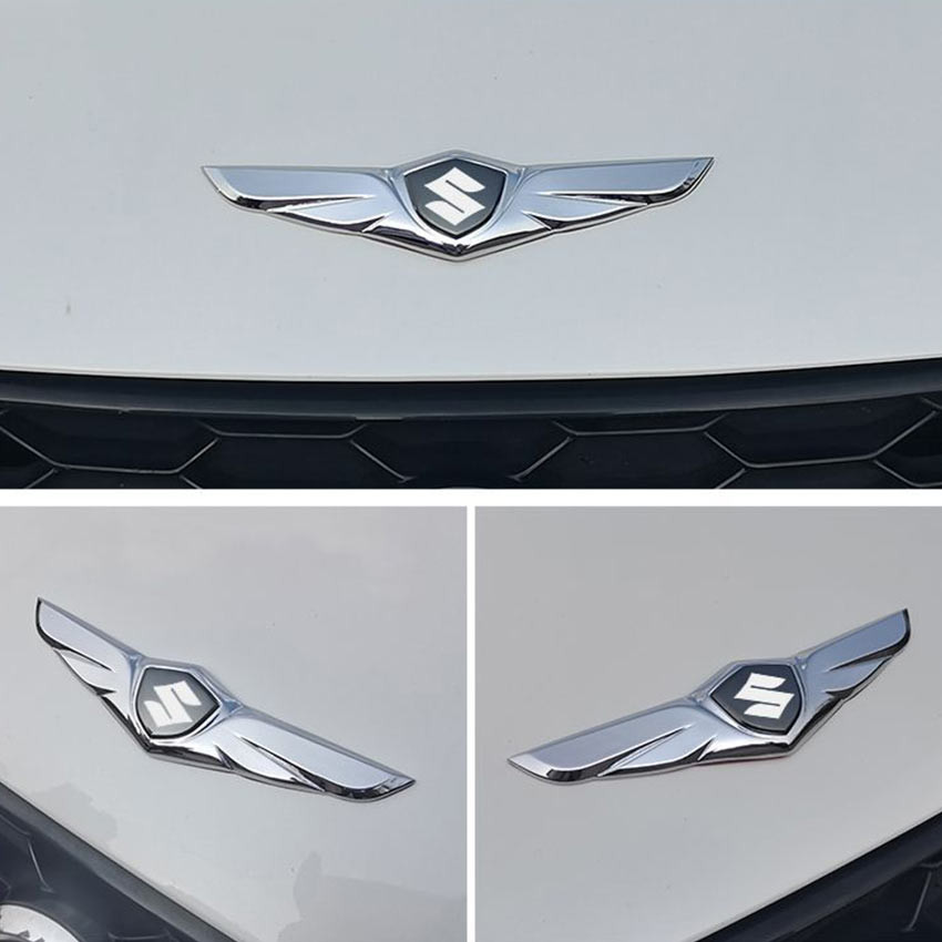 Metal Logo Wing Stickers Waterproof Self Adhesive Emblem Badge ...