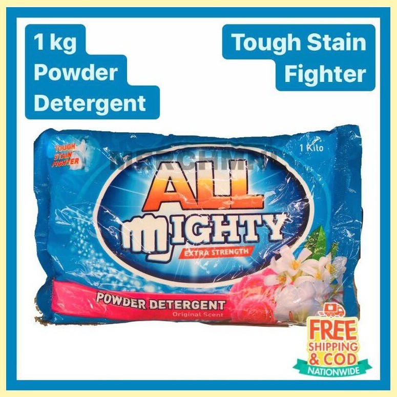 ⋠ ∈ All Mighty Clean Detergent Powder Tough Stain Fighter - Powder ...