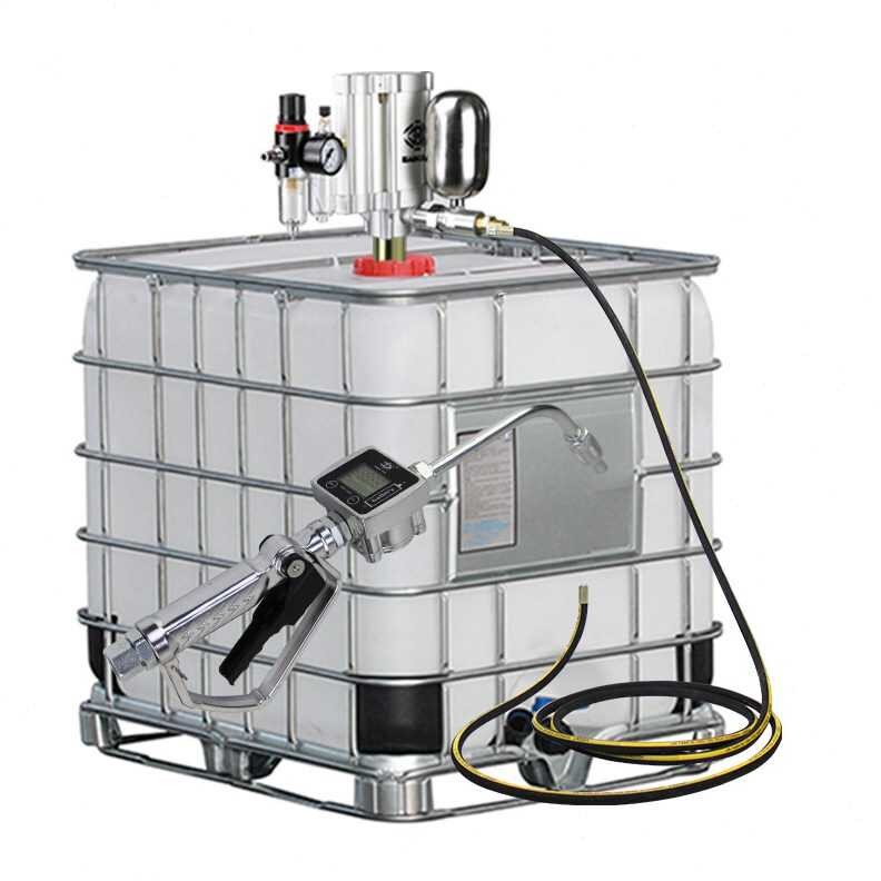 IBC ton bucket pneumatic machine, air pressure pump, engine gear oil ...