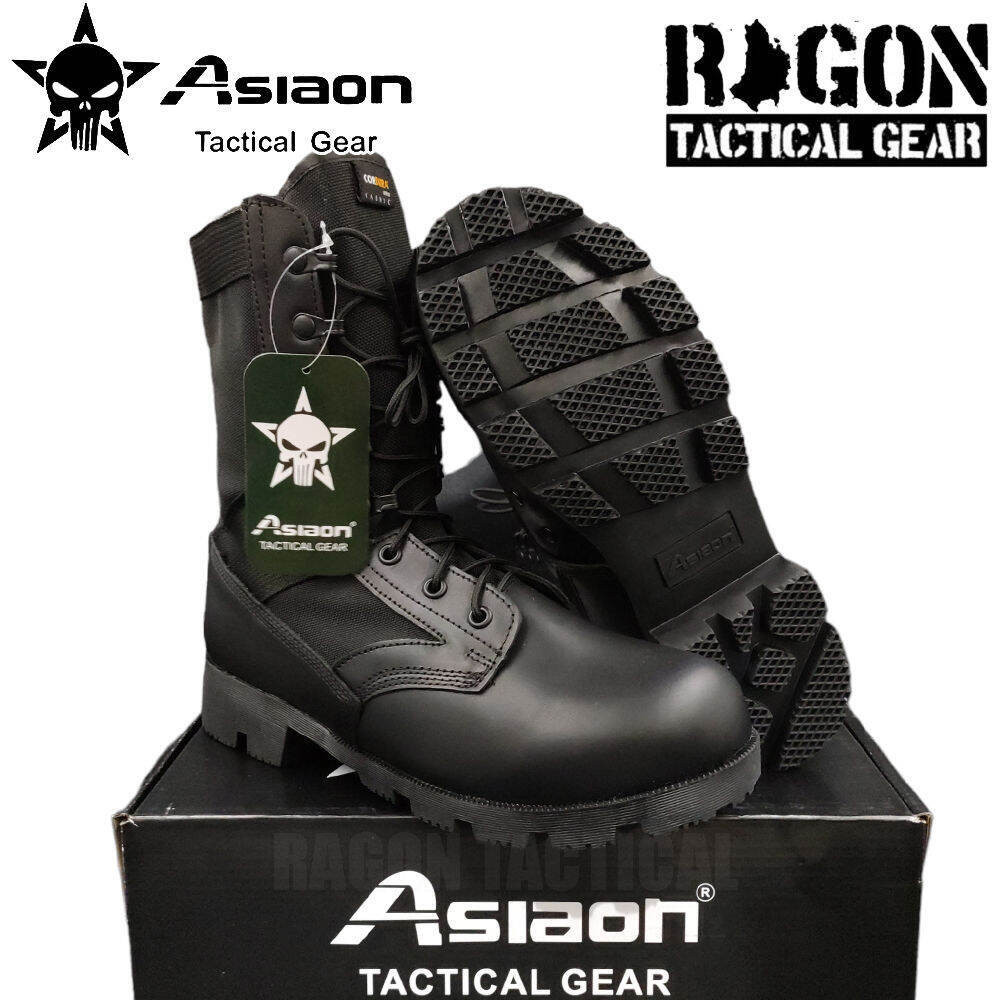 RAGON ASIAON Tactical 552 Highcut Boots Lightweight ROTC Training Shoes ...
